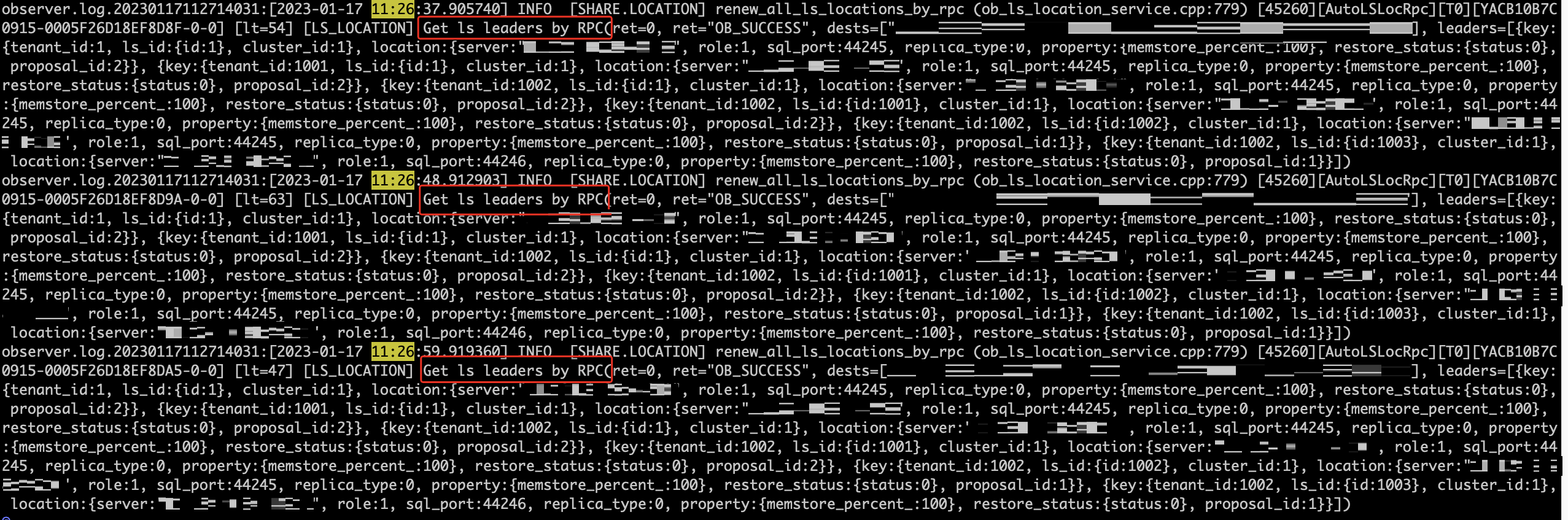 RTO 耗时长排查文档-OceanBase数据库使用指南