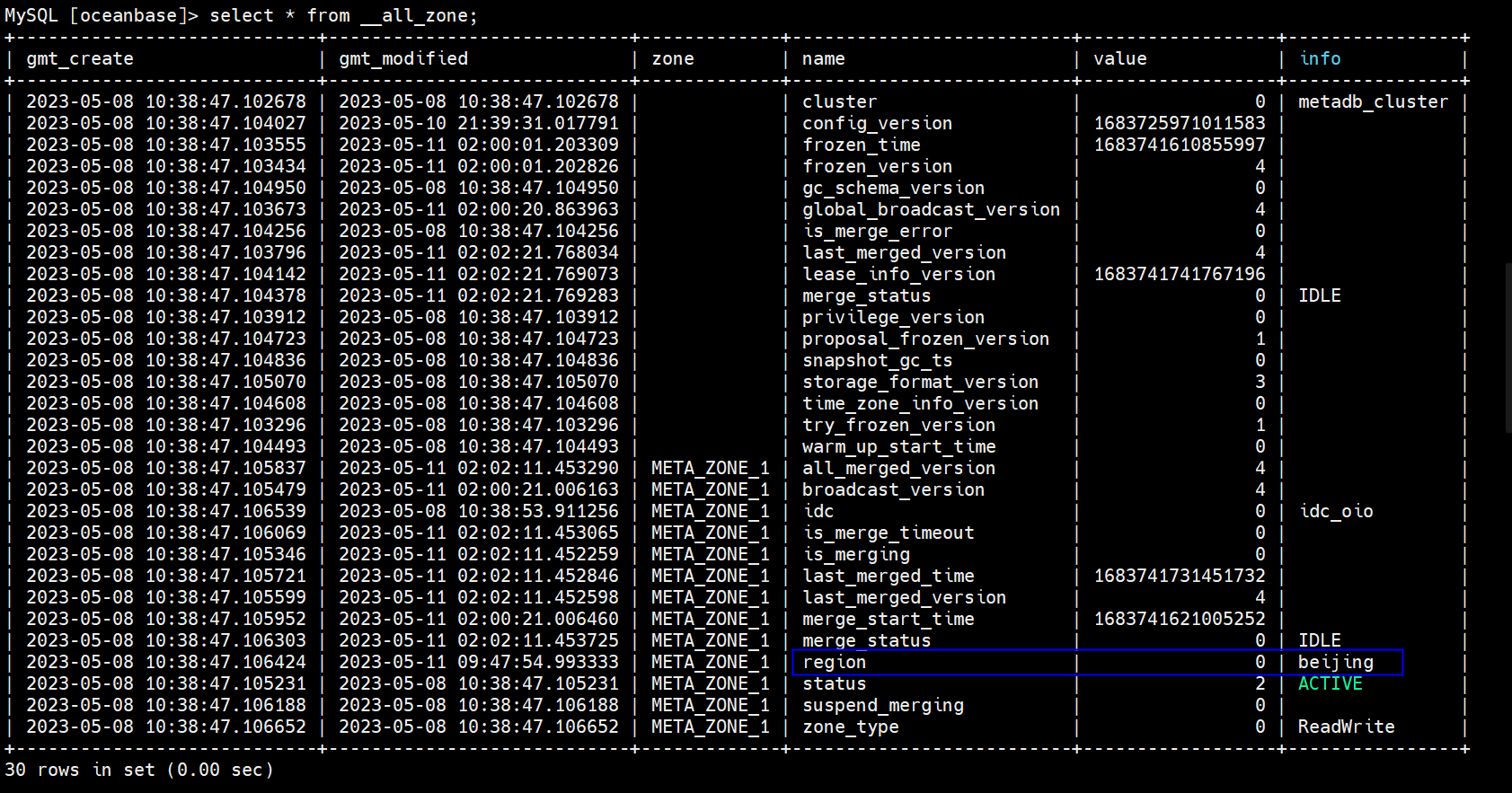使用 OAT 去对 MetaDB 进行数据刷新时遇到报错 AssertionError-OceanBase数据库使用指南