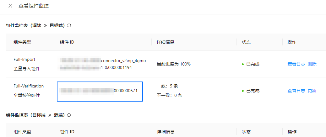 如何查询 Full-Verification 组件的名称-OceanBase数据库使用指南